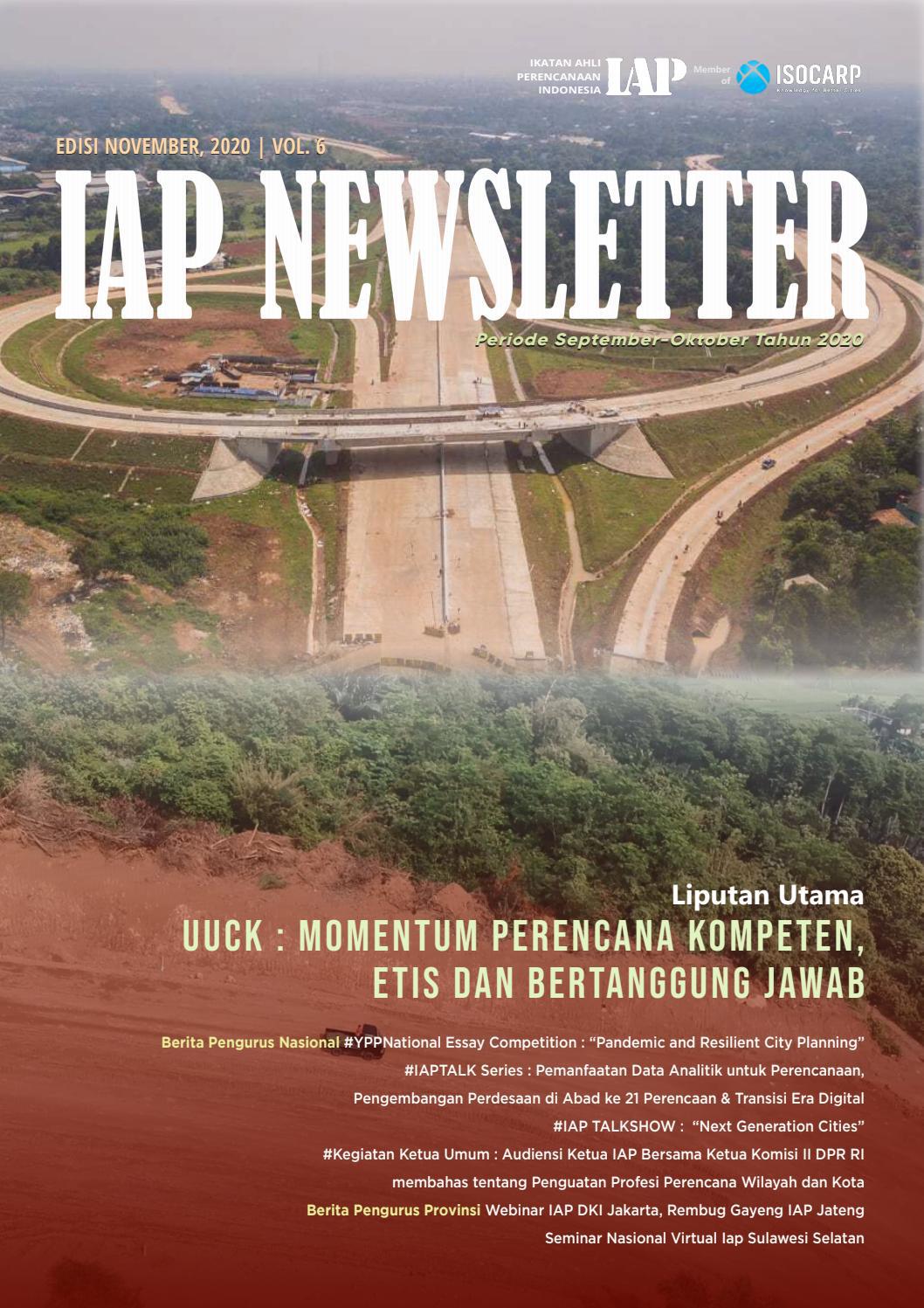 IAP NEWSLETTER Vol. 6 Edisi November 2020 by IAP Indonesia - Issuu