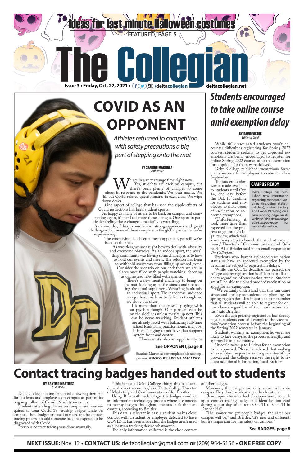 The Collegian - Published Oct. 22, 2021 by The Collegian - Issuu