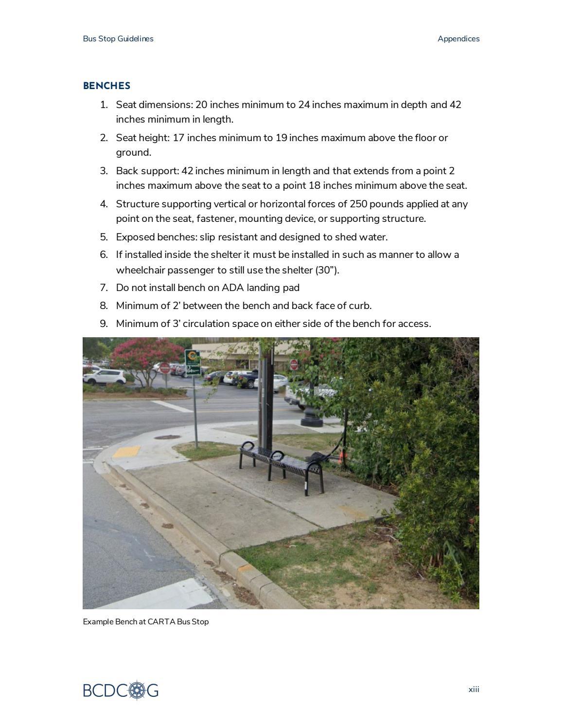 Transit and Bus Stop Design Guidelines by BCDCOG - Issuu