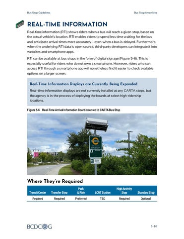 Transit and Bus Stop Design Guidelines by BCDCOG - Issuu
