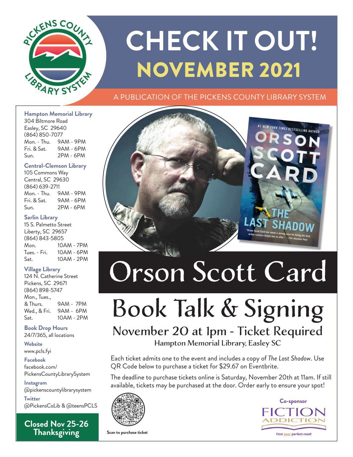 PCLS November 2021 Newsletter by pcls.fyi - Issuu