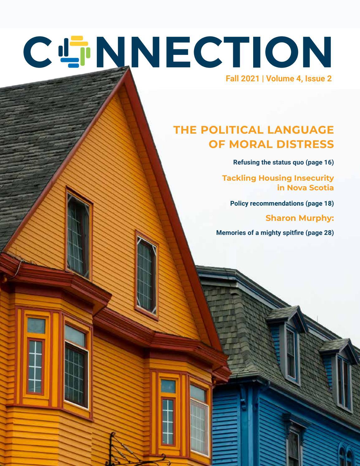 Connection Magazine Fall 2021 — Housing & Homelessness by Nova Scotia ...