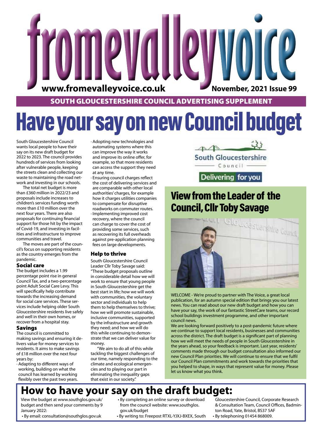 Frome Valley Voice November 2021 by Fromevalleyvoice - Issuu