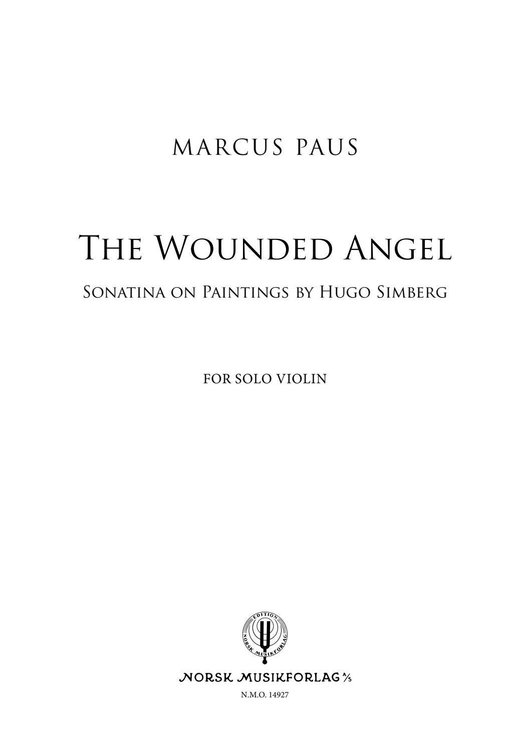 Marcus Paus: The Wounded Angel by Musikkforlagene - Issuu