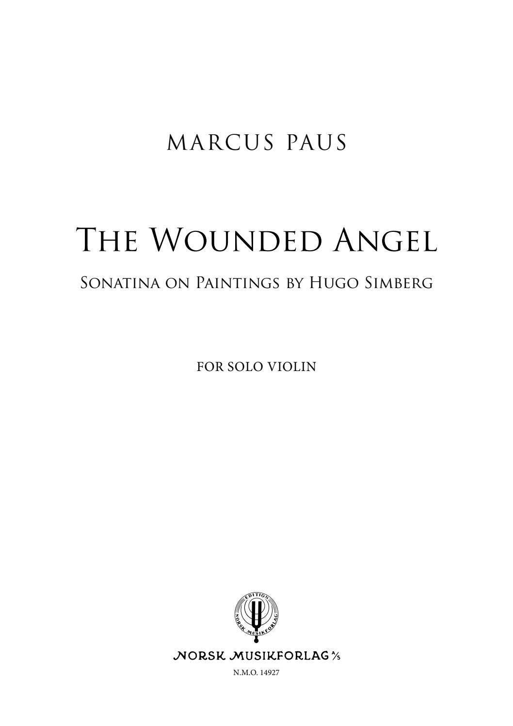 Marcus Paus: The Wounded Angel by Musikkforlagene - Issuu