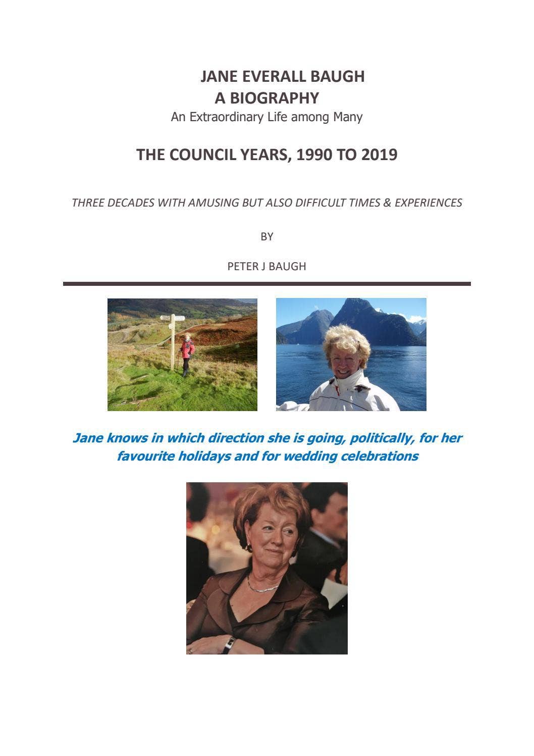 Jane Baugh - The Council Years by Barry Brotherton - Issuu