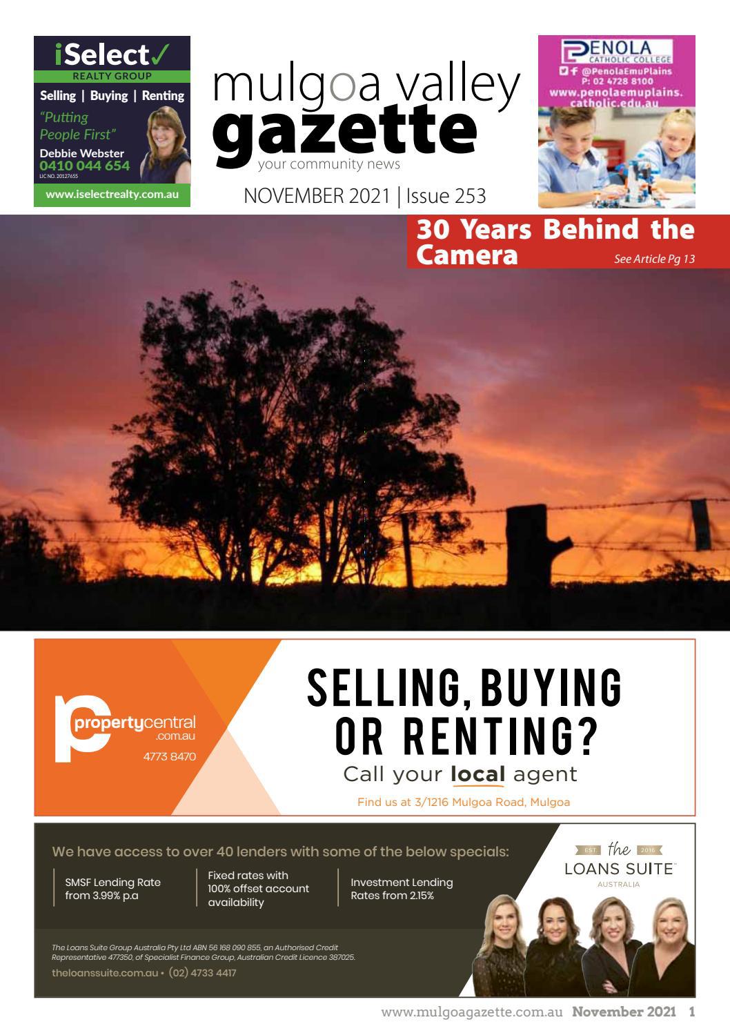 Mulgoa Valley Gazette November 2021 by District Gazette - Issuu