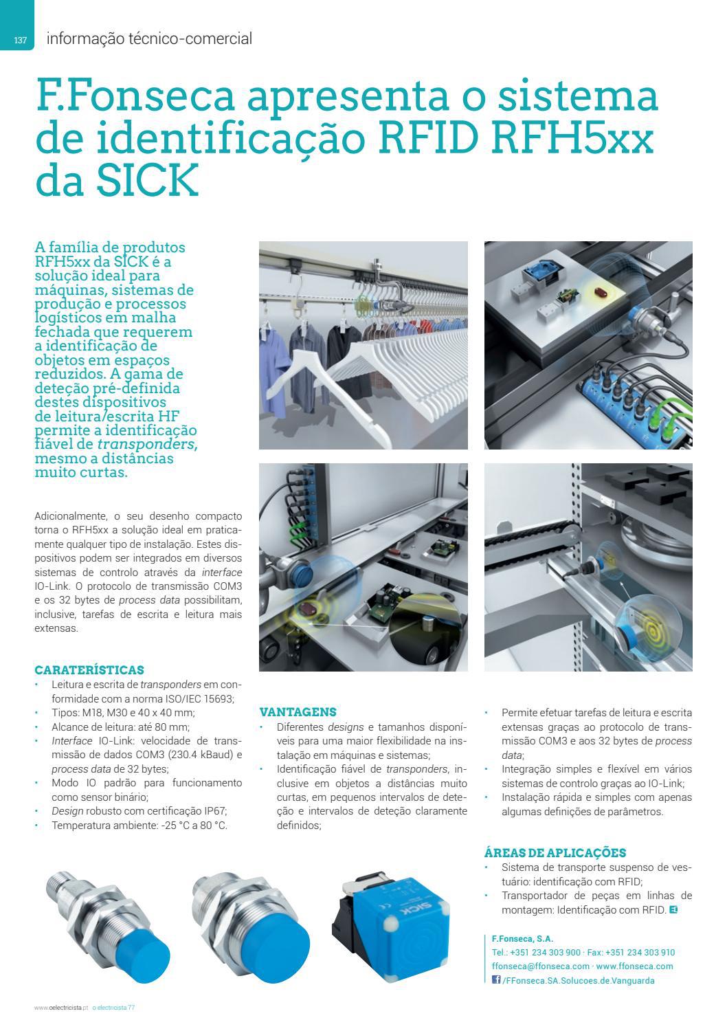F.Fonseca apresenta o sistema de identificação RFID RFH5xx da SICK by ...
