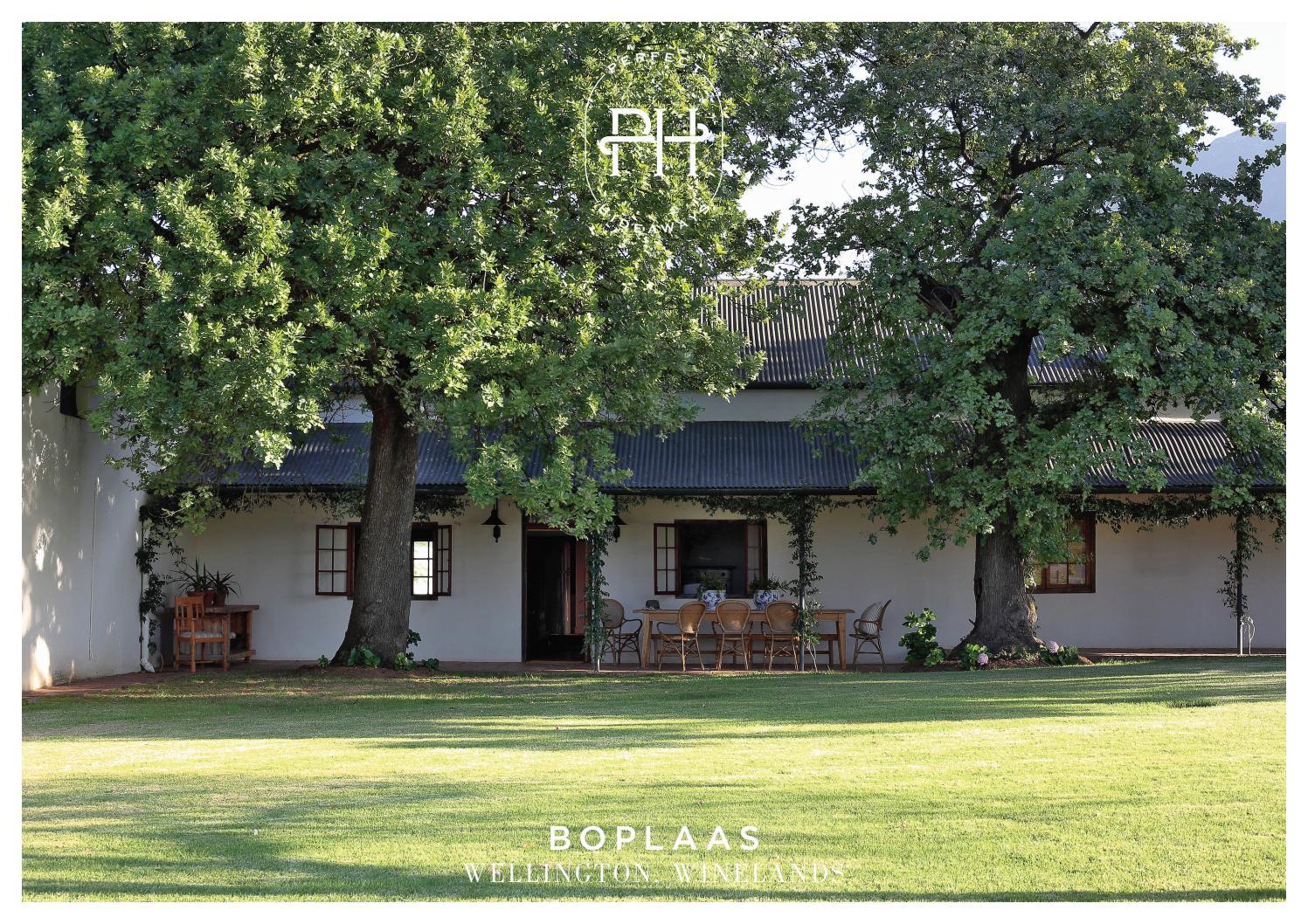 BoPlaas Brochure by perfecthideaways1 - Issuu