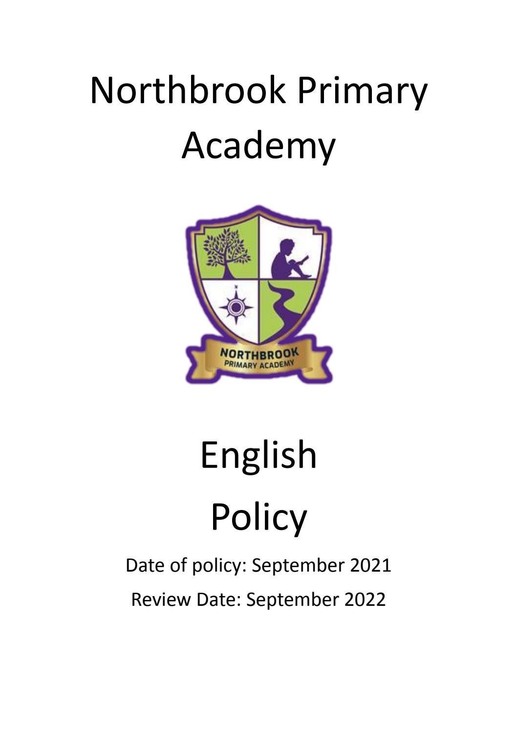 English Subject Policy by Schudio - Issuu