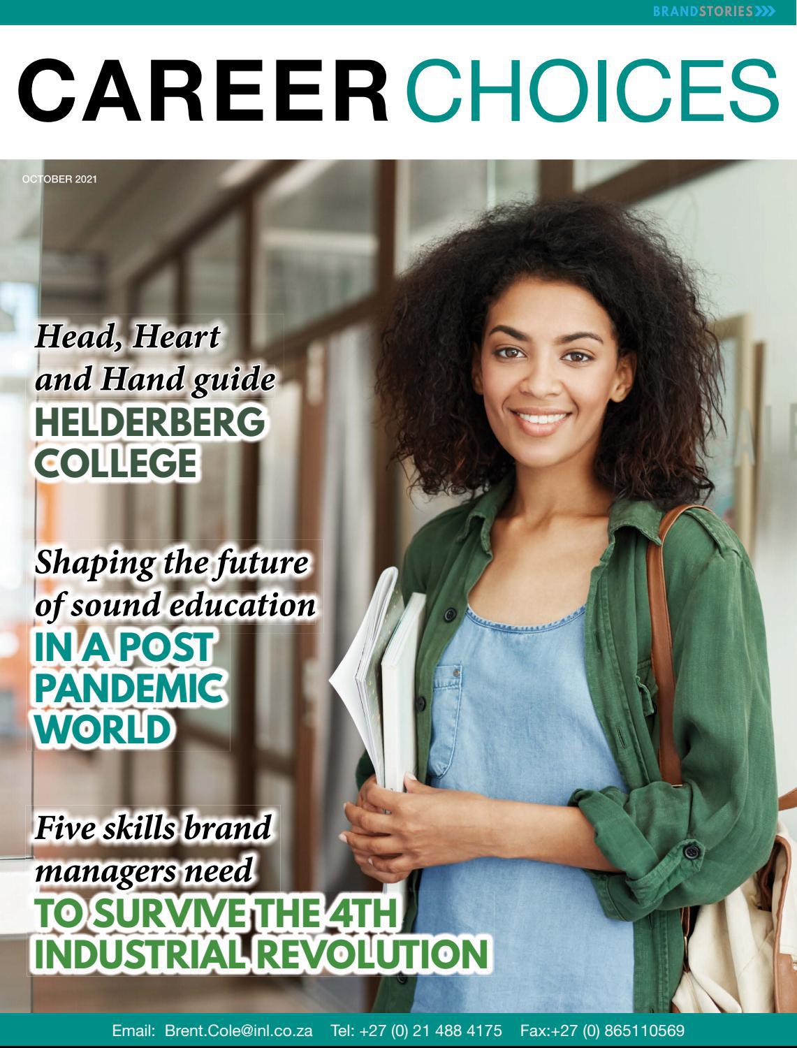 Career Choices - October 2021 by Independent Media Digital Magazines ...