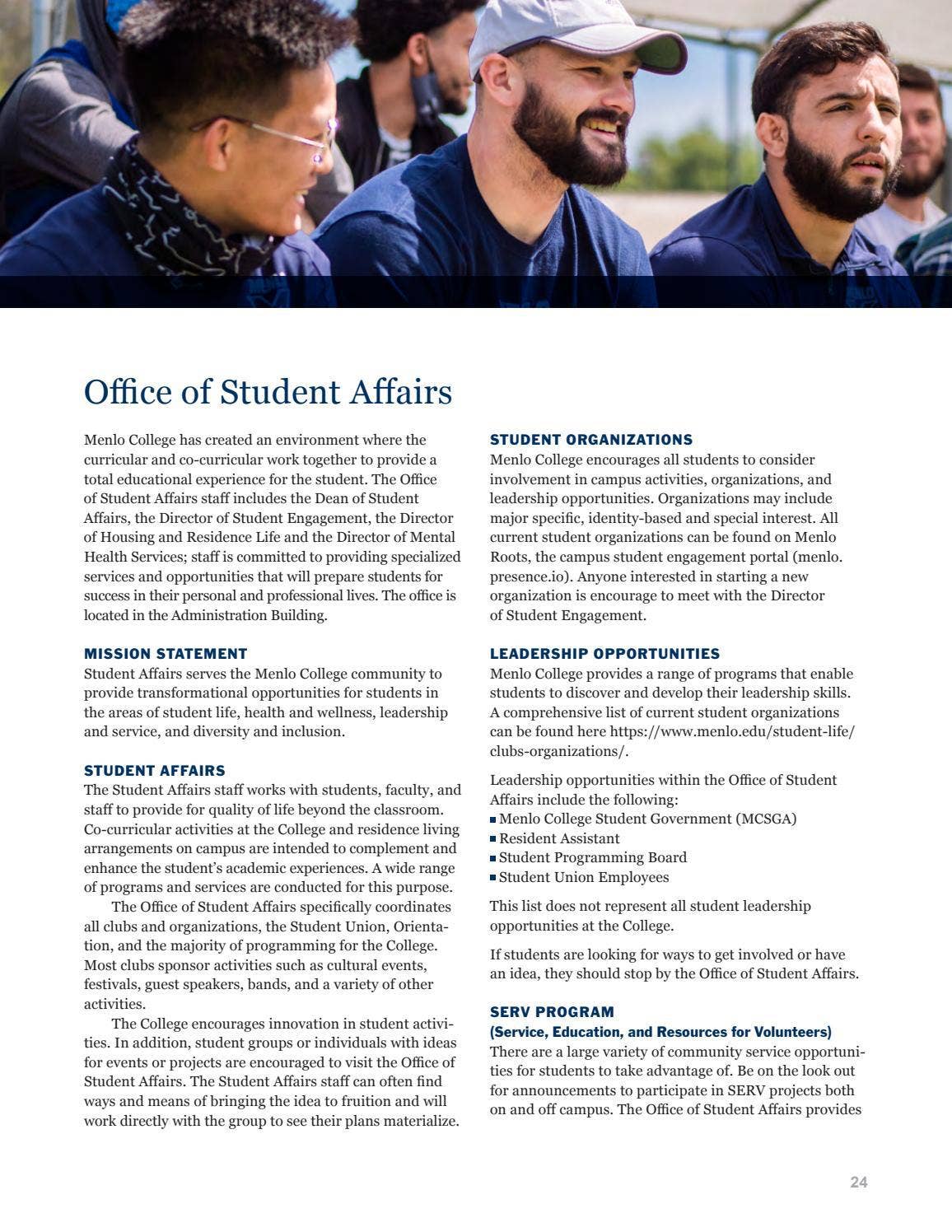 Menlo College Academic Catalog by Menlo College - Issuu