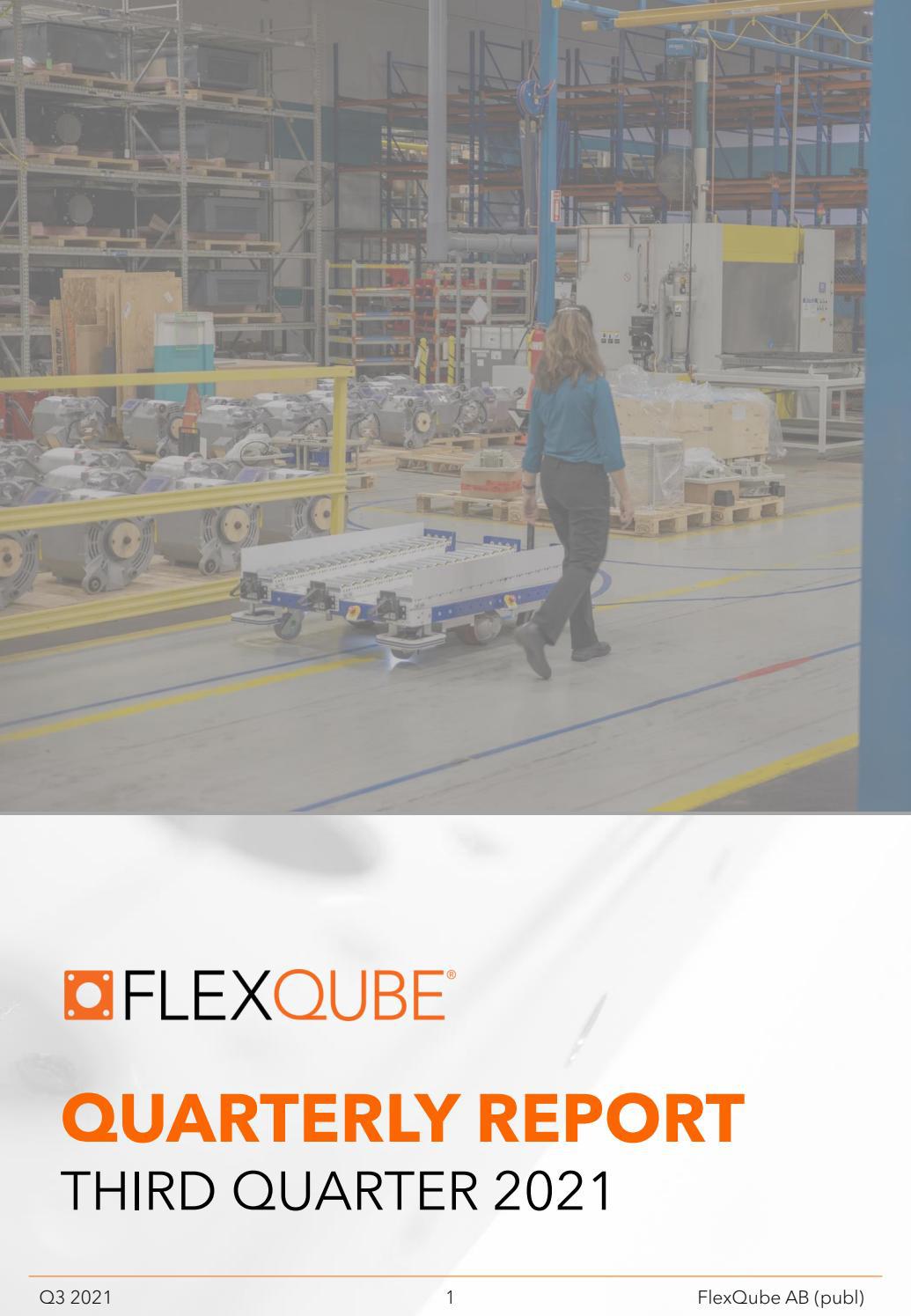 FlexQubes report for the third quarter 2021 by FlexQube - Issuu