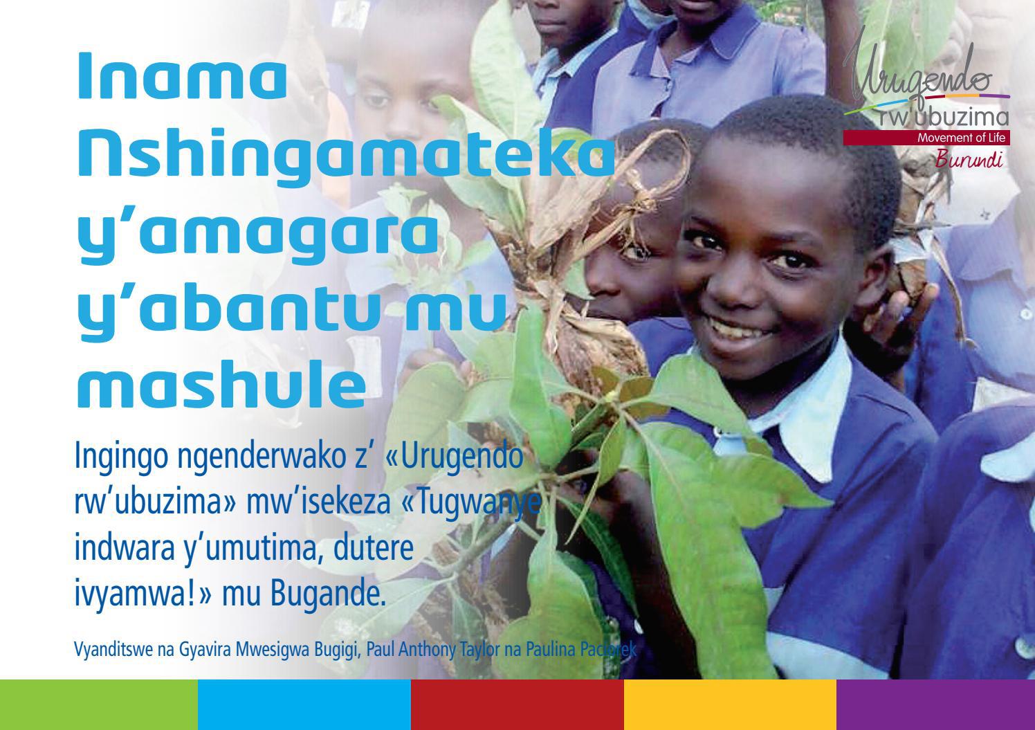 Inama Nshingamateka y’amagara y’abantu mu mashule by Dr. Rath - Issuu