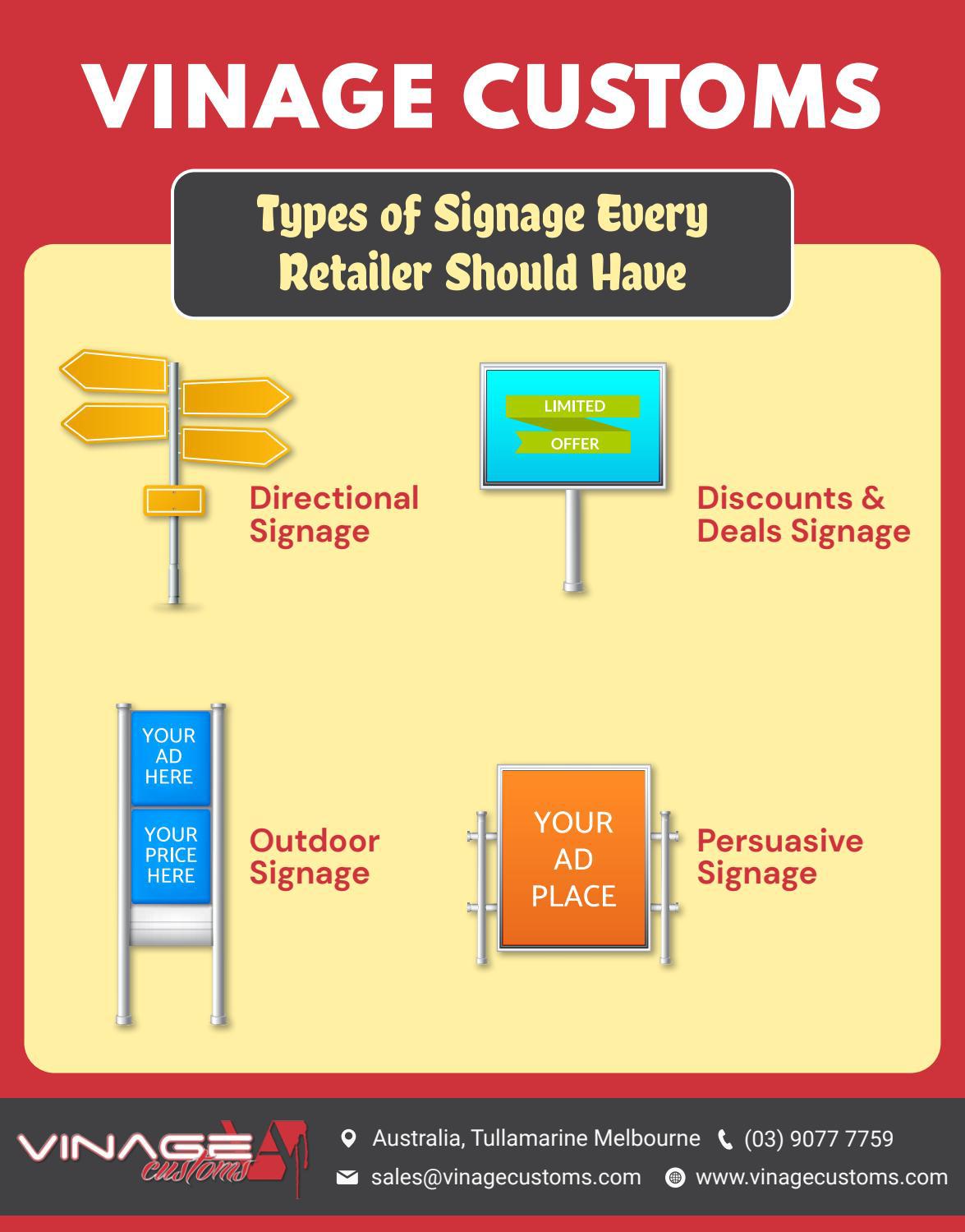 Retail Signage Melbourne by lucasedison281 - Issuu