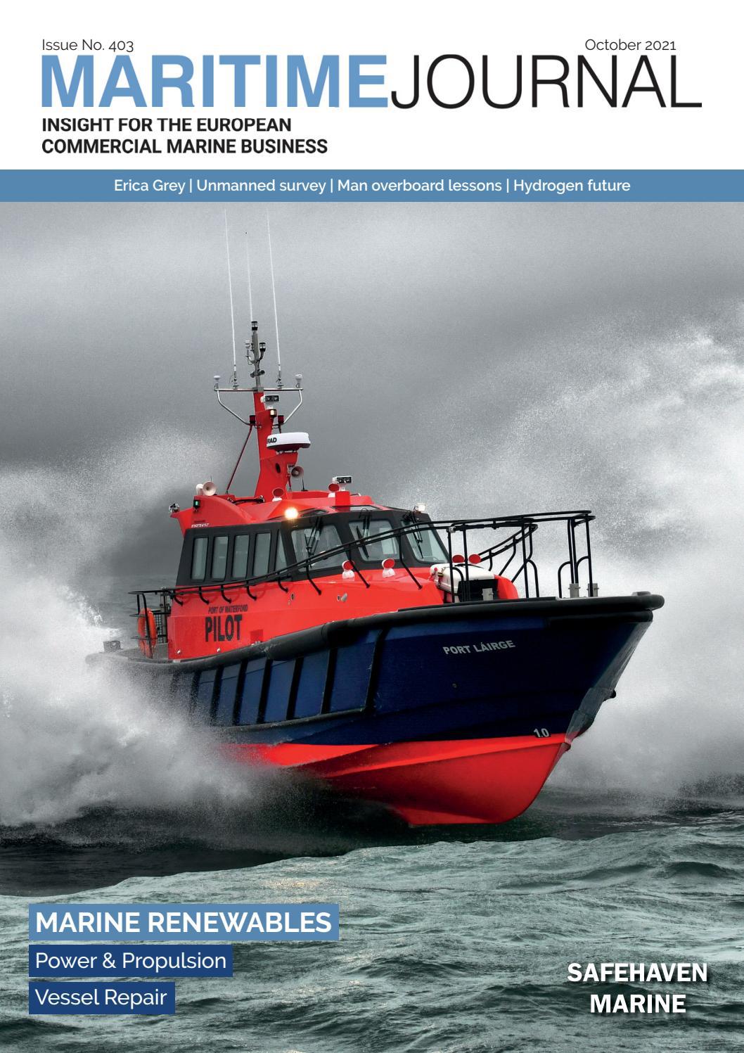 Maritime Journal October 2021 by Mercator Media - Issuu