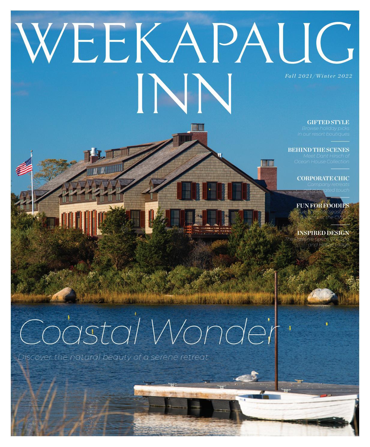 Weekapaug Inn - Fall/Winter 2021 by Moffly Media - Issuu