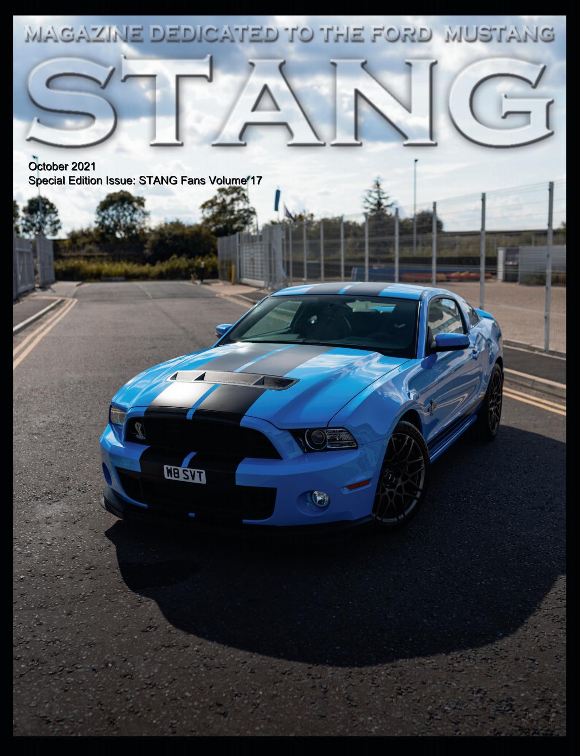 STANG Magazine Special Edition Issue: STANG Fans Volume 17 by STANG ...