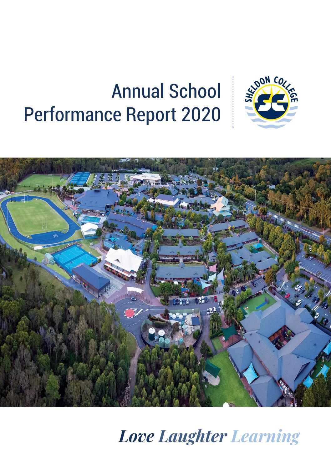 Annual School Performance Report 2018 by SheldonCollege - Issuu