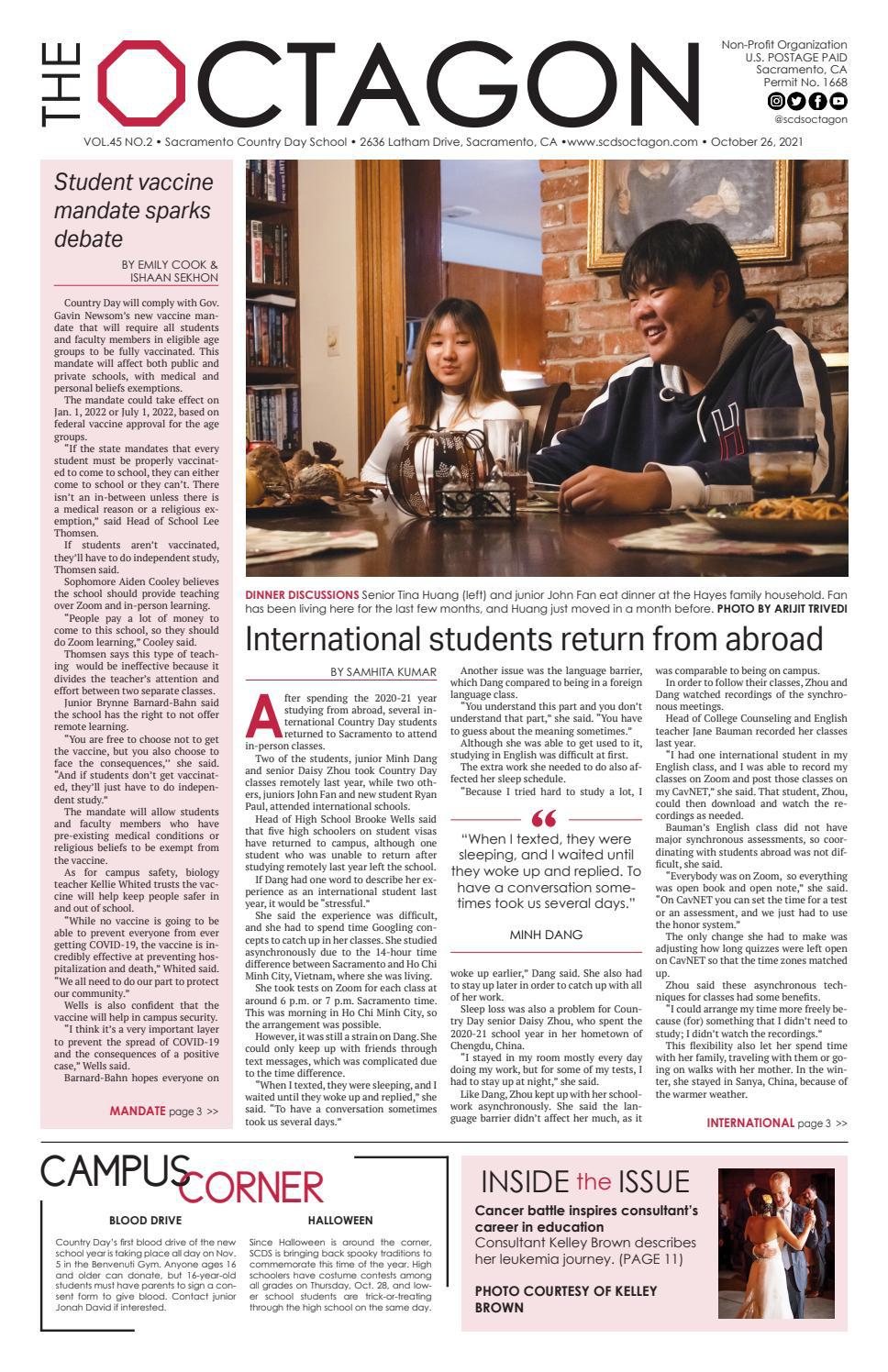 Octagon 2021-22 Issue 2 by The Octagon - Issuu