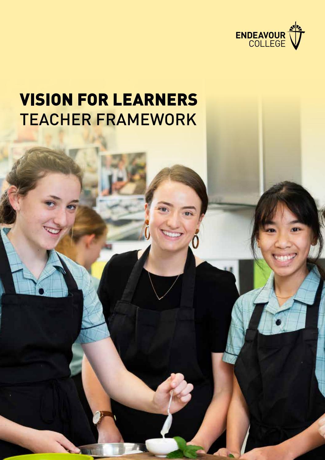Vision For Learners Teacher Framework by ECmarcomm - Issuu