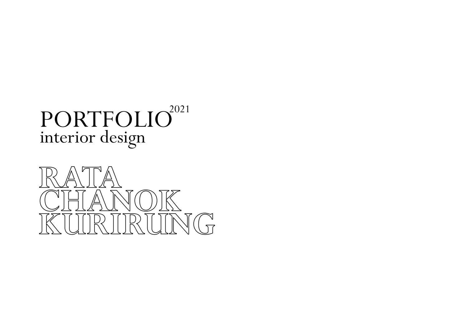 portfolio interior design 2021 by por 345 - Issuu