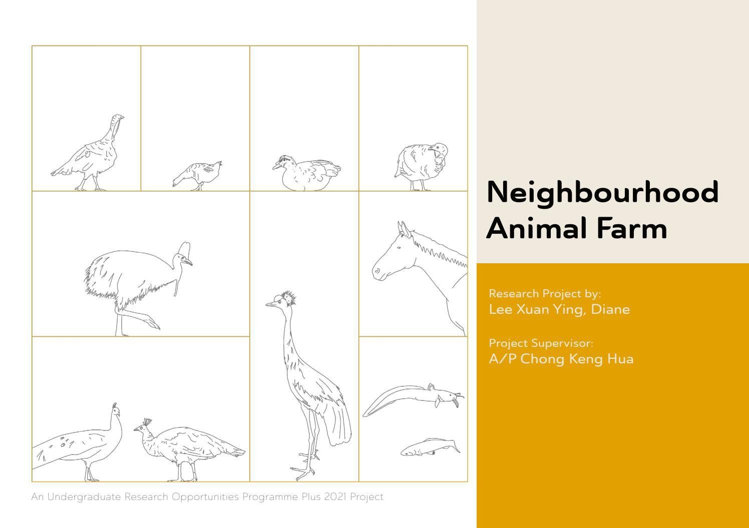 Neighbourhood Animal Farm by Social Urban Research Groupe (SURGe) - Issuu