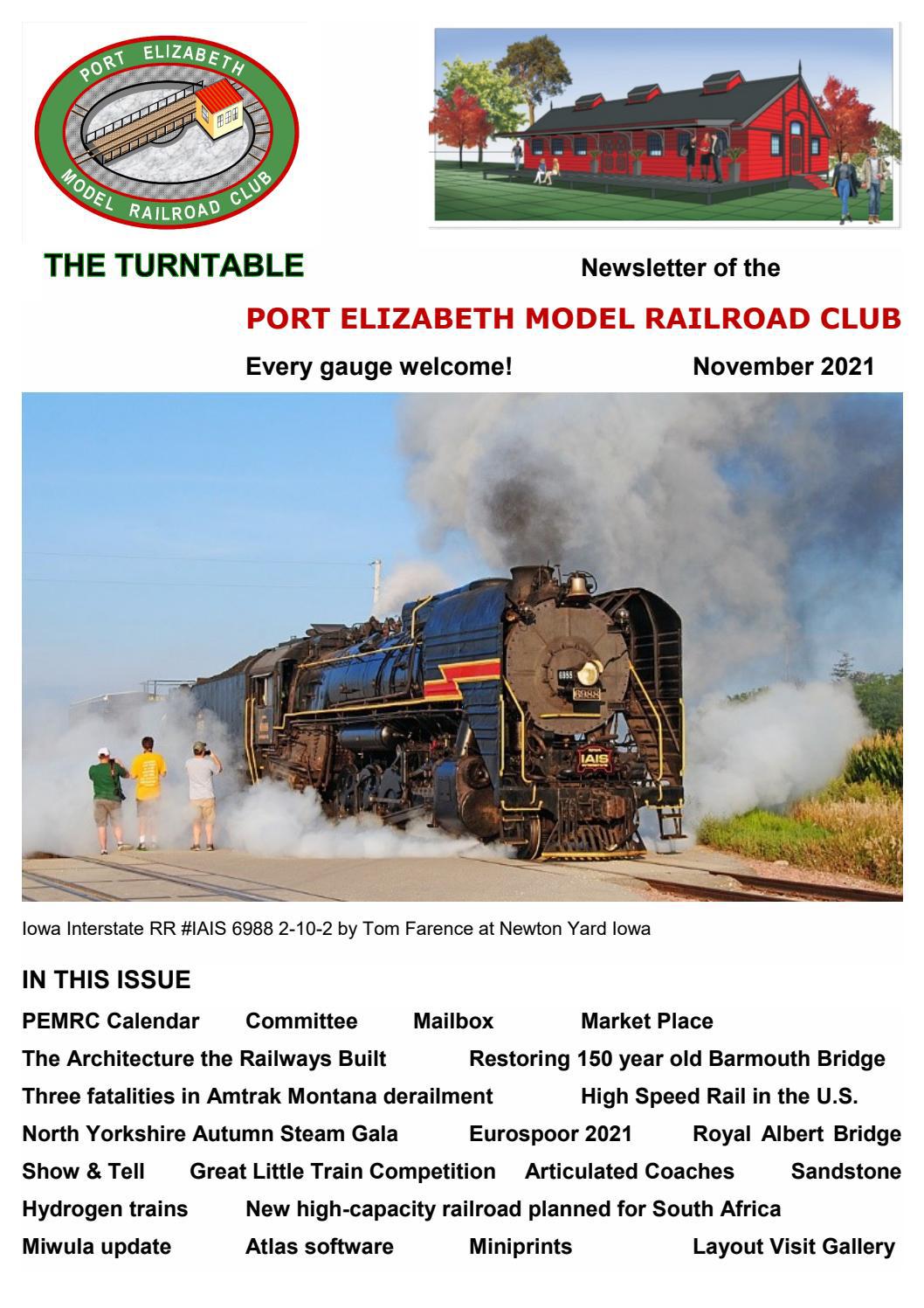 Monthly Newsletter of the Port Elizabeth Model Railroad Club by Port ...
