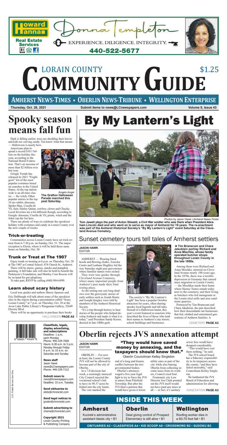 Lorain County Community Guide - Oct. 28, 2021 by Lorain County Printing ...