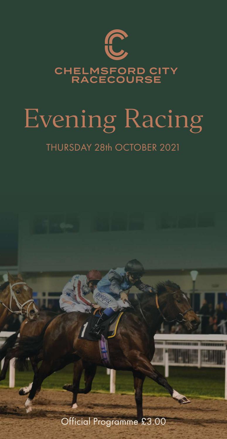 Chelmsford City Racecard - Thursday 28th October by Weatherbys - Issuu