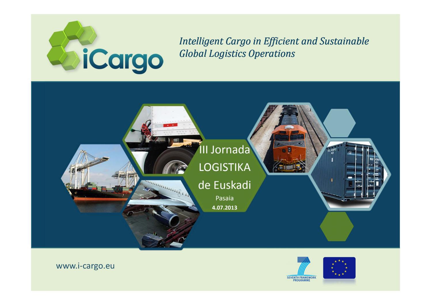 Tecnalia - Intelligent Cargo in Efficient and Sustainable Global ...