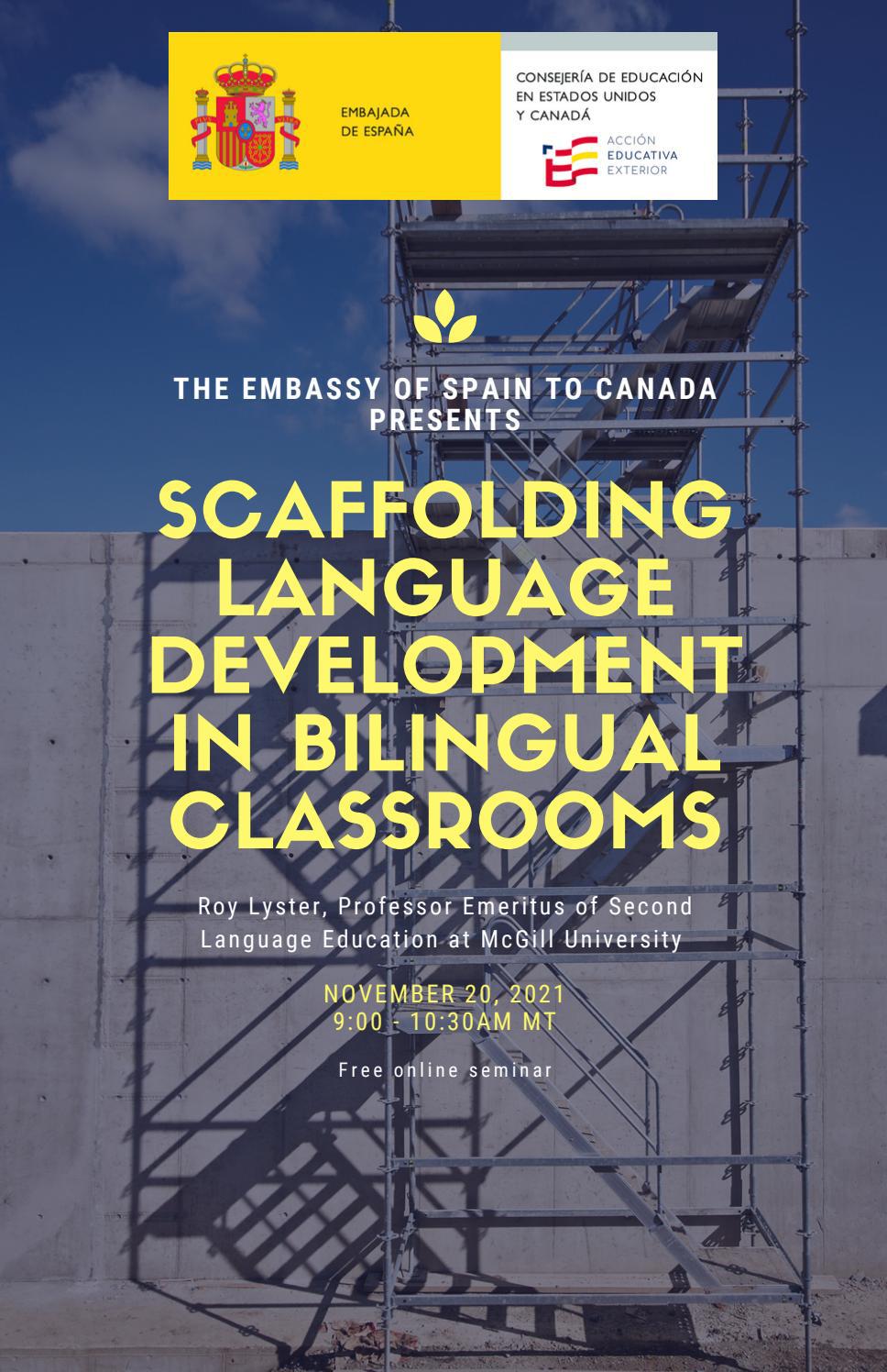 Scaffolding Language Development in Bilingual Classrooms by Consejería ...