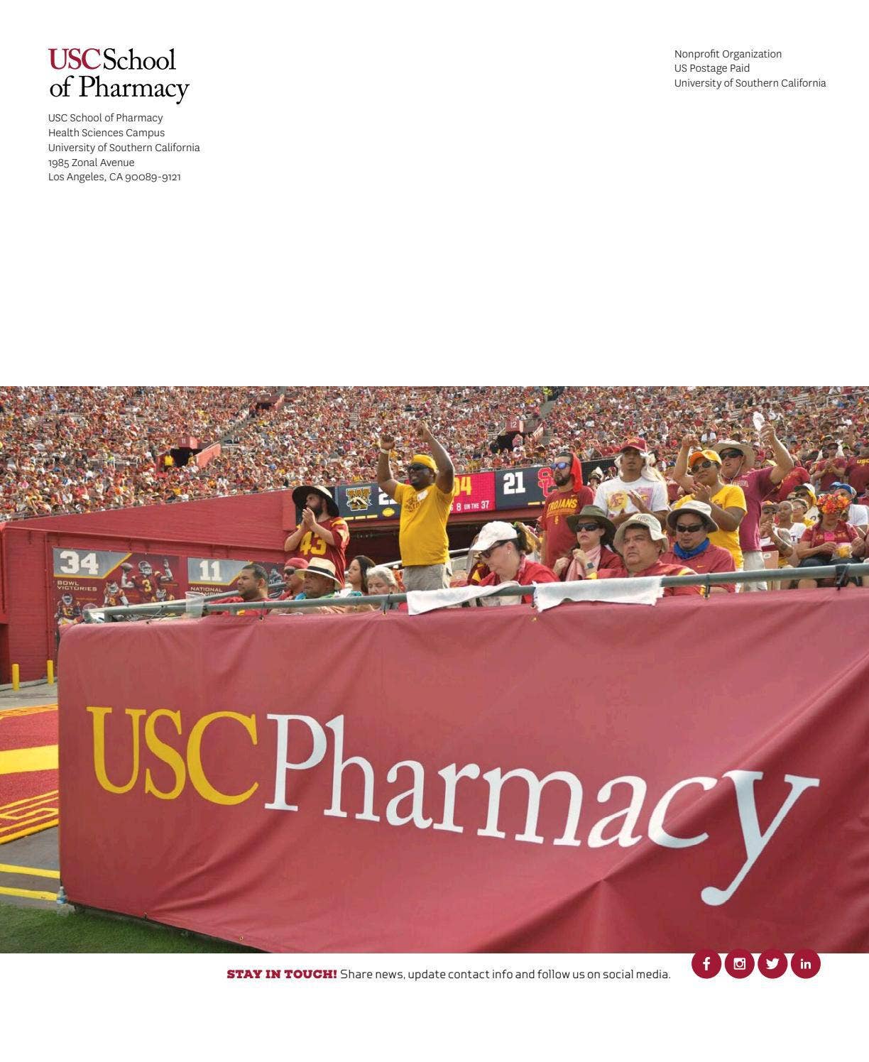 USC Pharmacy Magazine Spring 2018 Issue by USC Mann School of Pharmacy ...