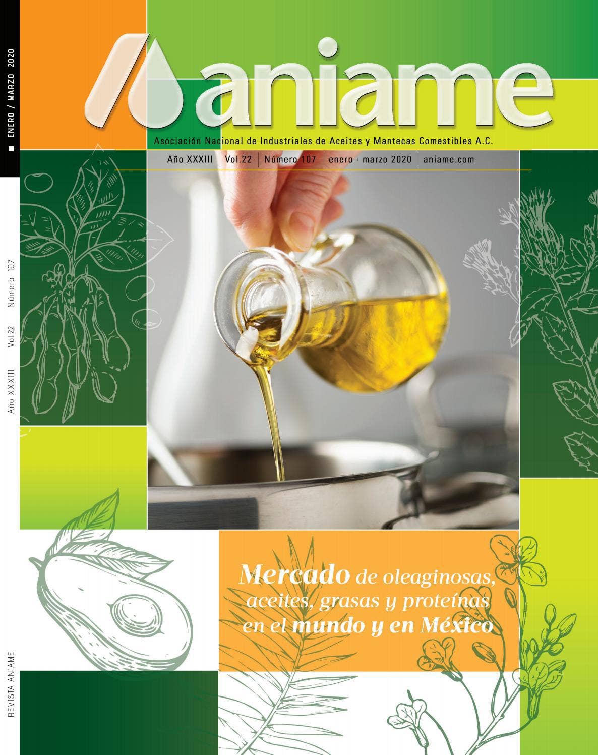 Revista 107 by ANIAME, Asociación Nacional de Industriales de Aceites y ...