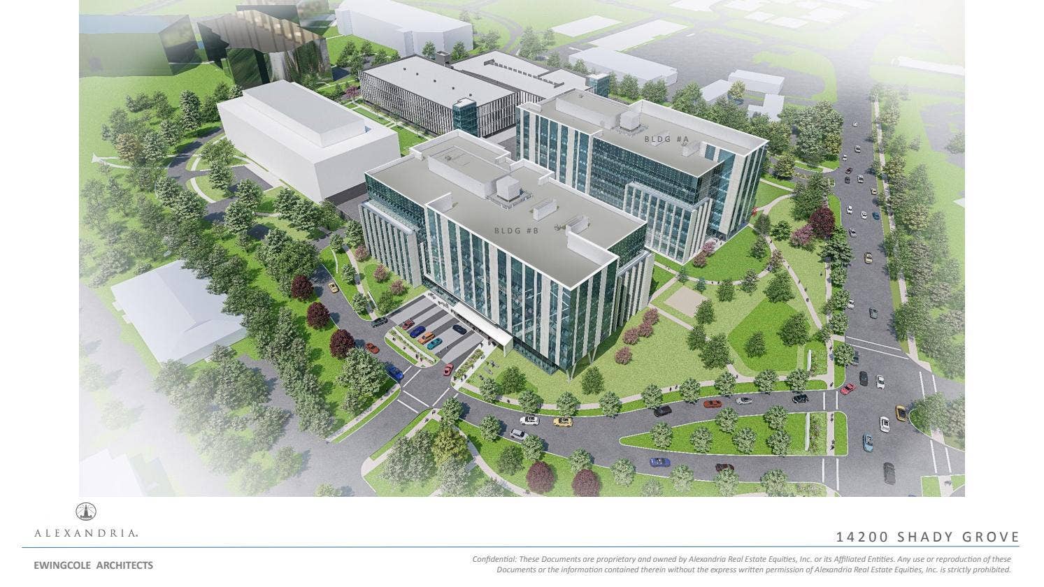Shady Grove Life Science Center Campus- Exterior Renderings by esra ...