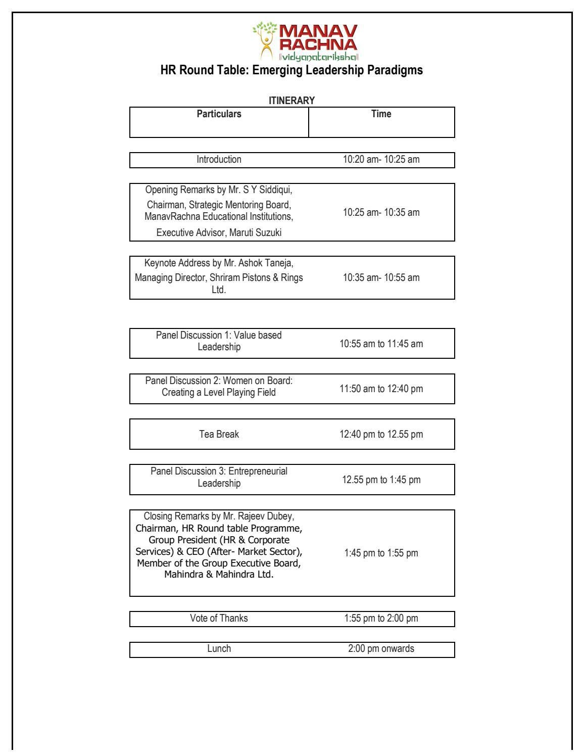 hr-round-table by Manav Rachn University - Issuu