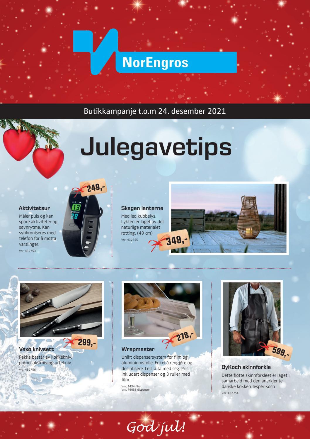 Olafsen Engros - Butikkampanje - Julegavetips 2021 by NorengrosDPE - Issuu
