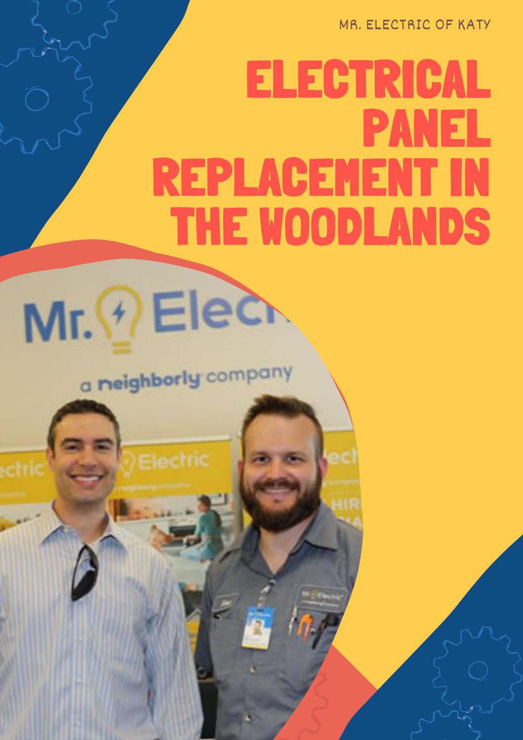 electrical panel replacement in the woodlands by Mr. Electric of Katy ...