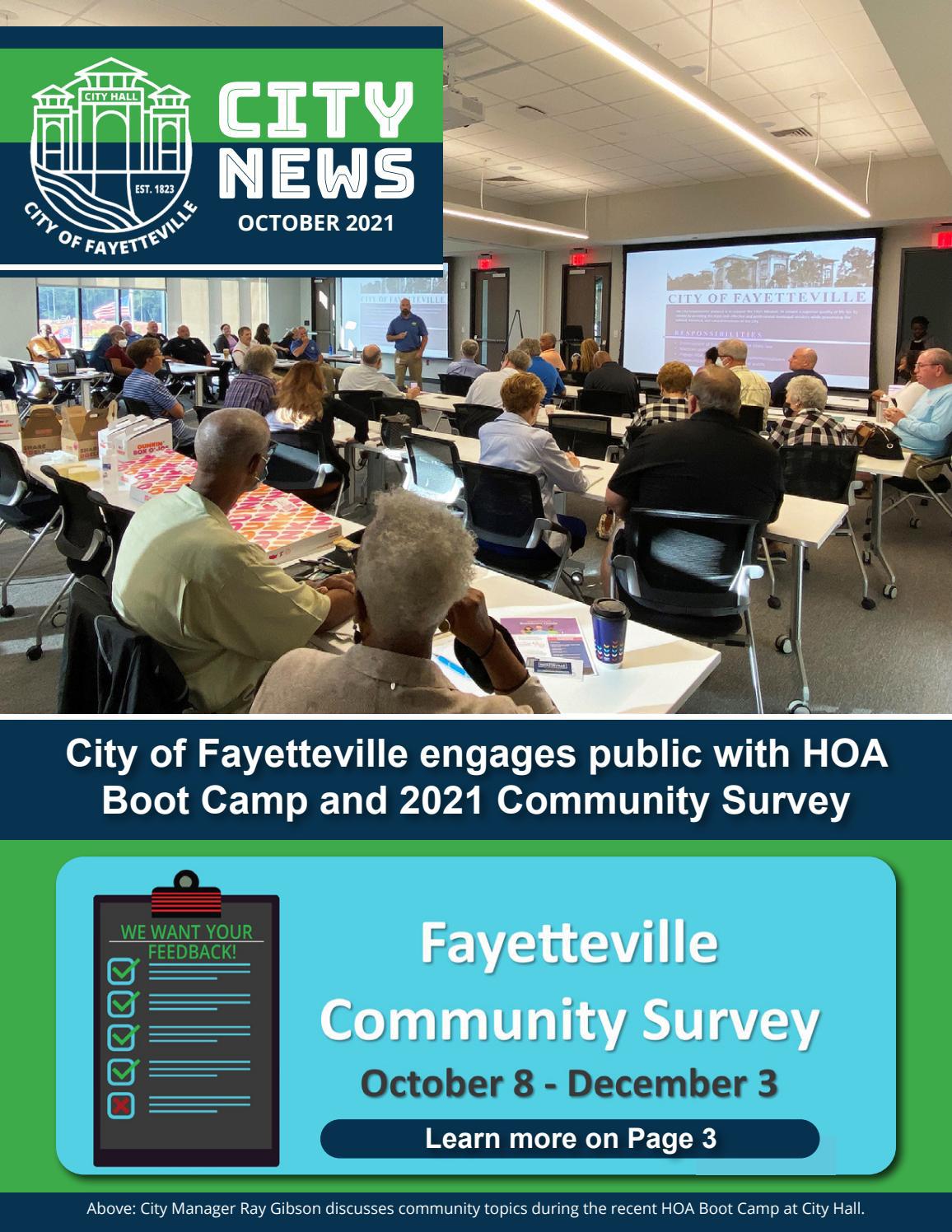 City News - October 2021 by City of Fayetteville, Georgia - Issuu