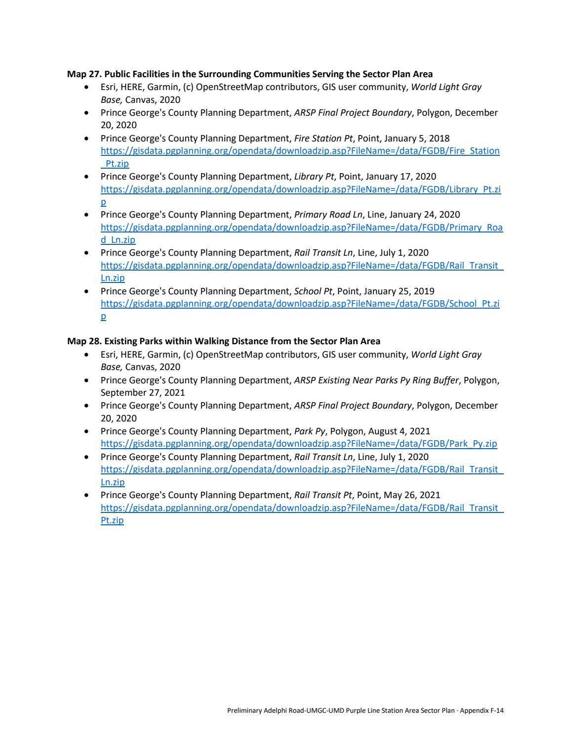 2021 Preliminary Adelphi Road-UMGC-UMD Purple Line Station Area Sector ...