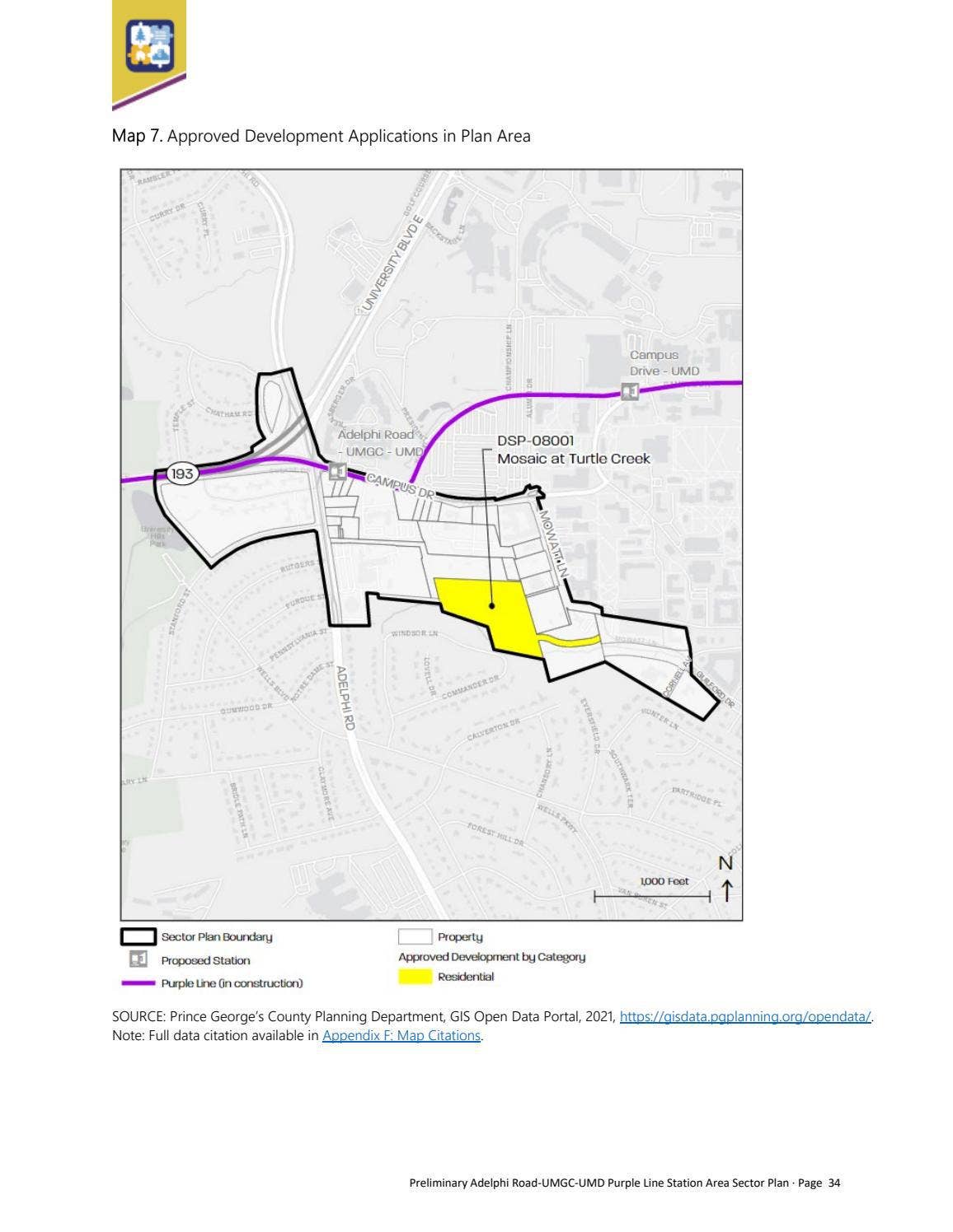 2021 Preliminary Adelphi Road-UMGC-UMD Purple Line Station Area Sector ...