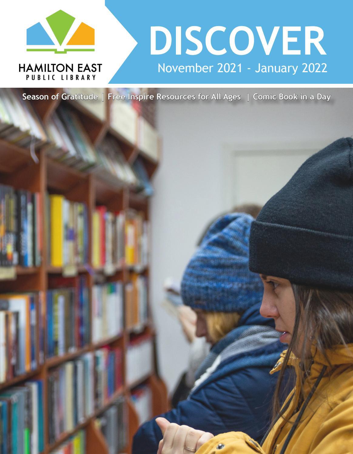 Discover Guide November 2021 - January 2022 by Hamilton East Public ...