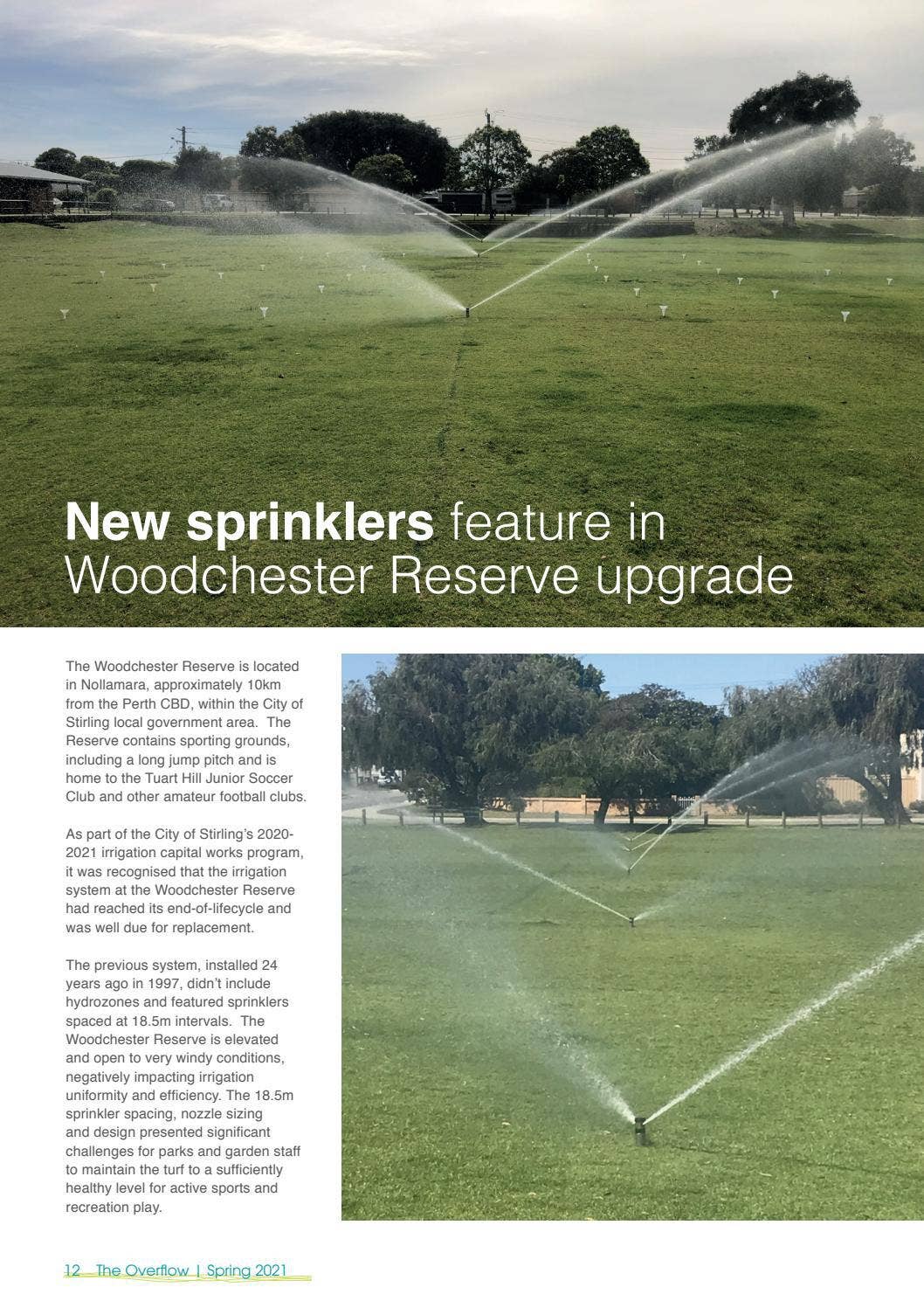 Overflow Magazine Spring 2021 by Irrigation Australia - Issuu