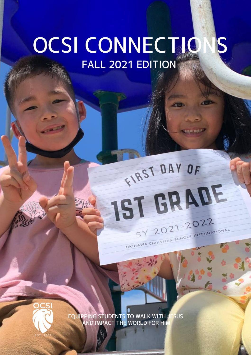 OCSI Connections Fall 2021 Edition by Okinawa Christian School ...