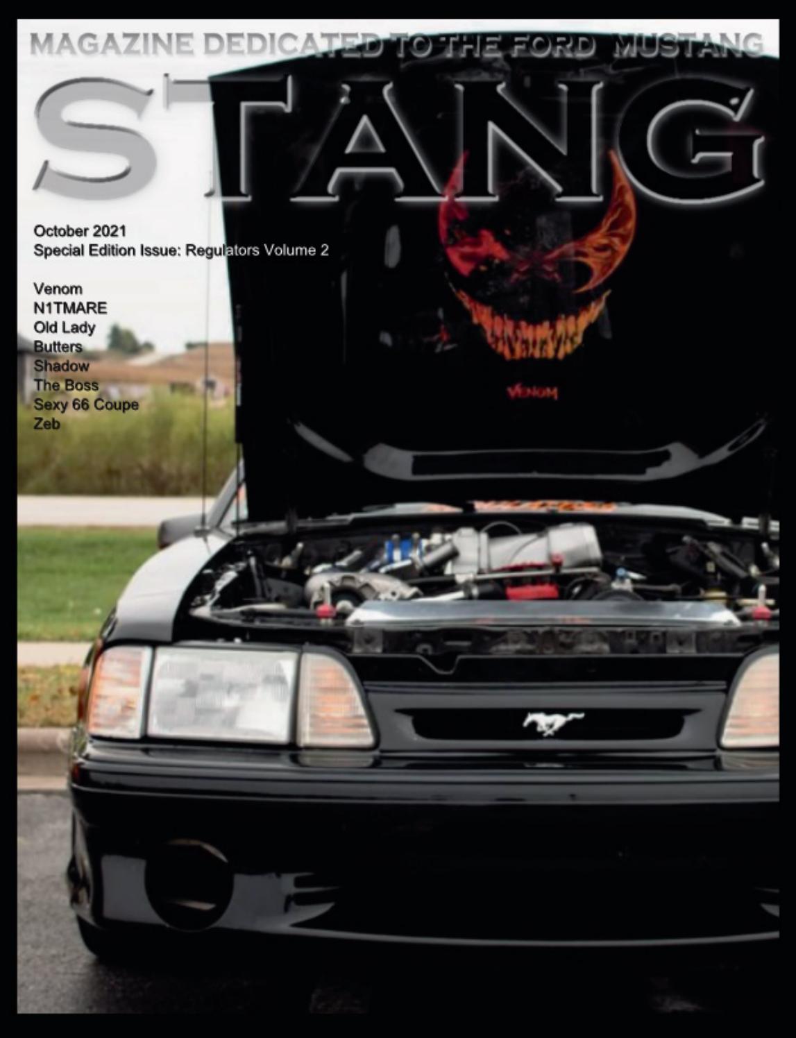 STANG Magazine Special Edition Issue: Regulators Volume 2 by STANG ...