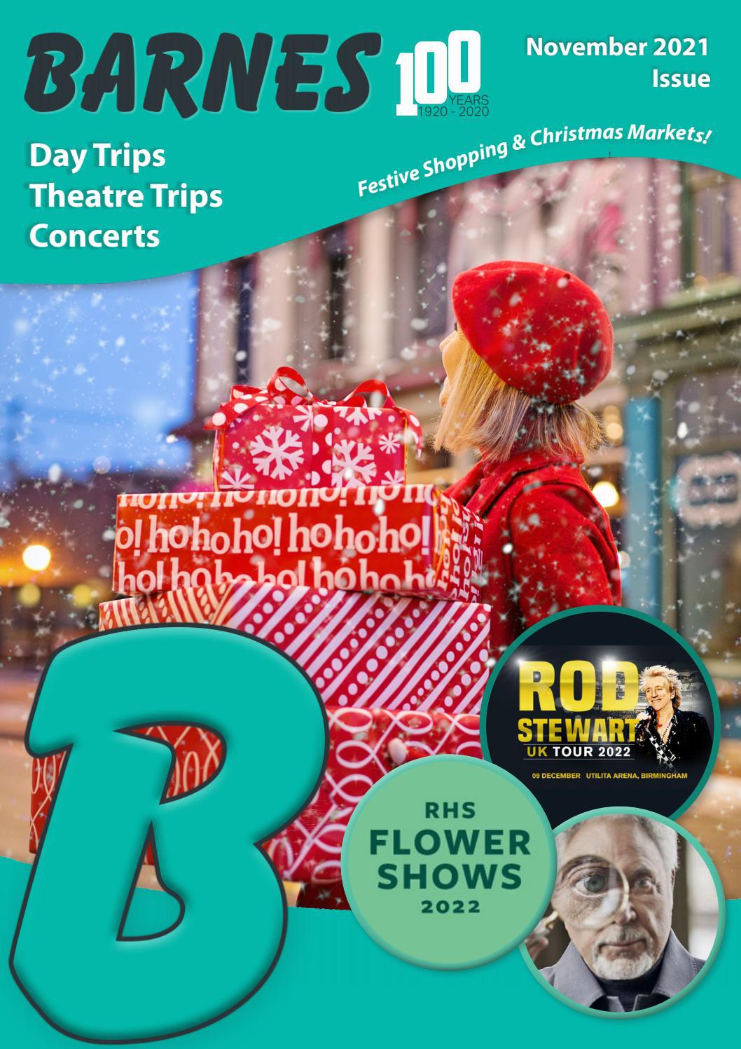 Barnes Day Trip Brochure - November 2021 Issue by Barnes Coaches - Issuu