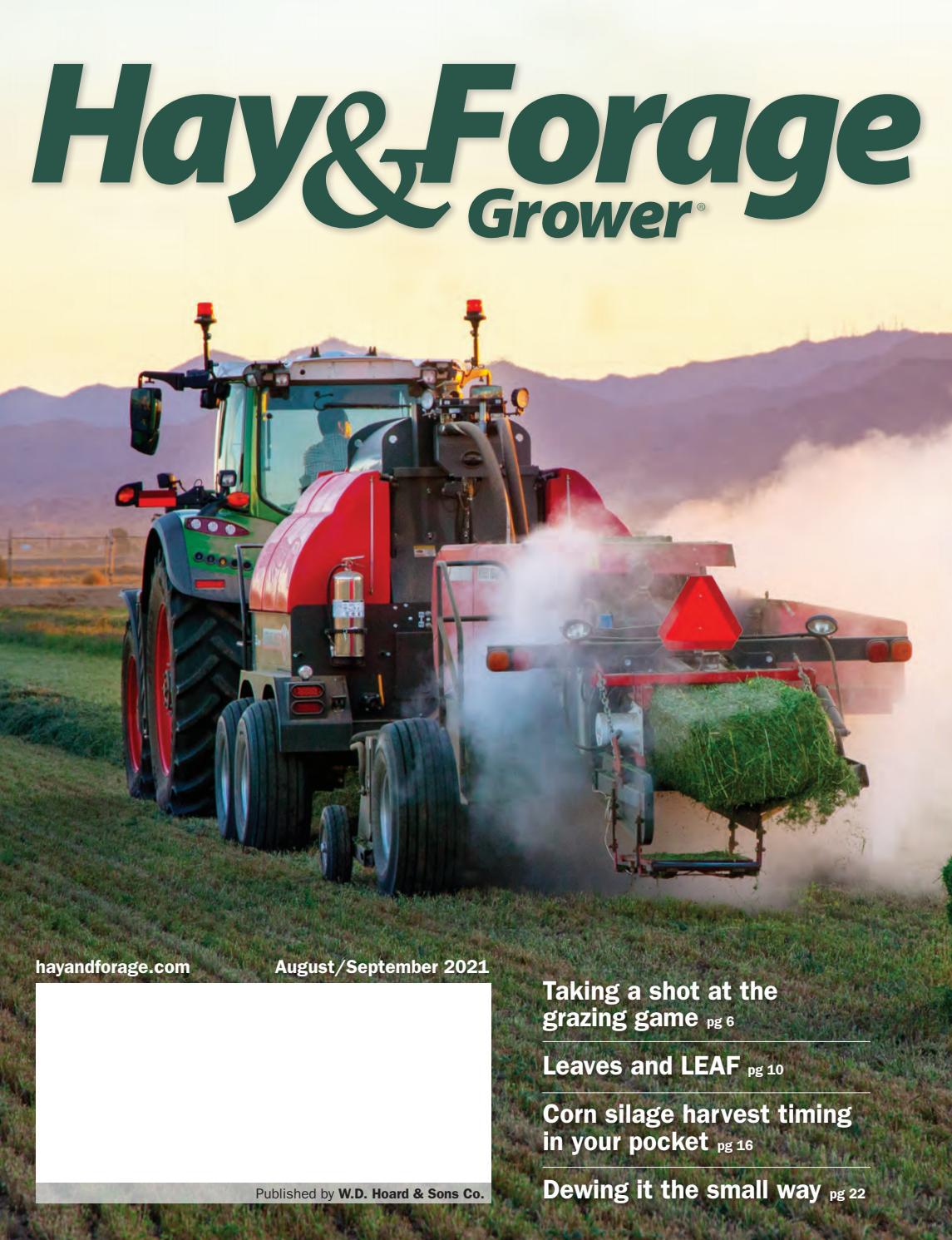 Hay & Forage Grower - Aug/Sept 2021 by Hay & Forage Grower / Journal of ...
