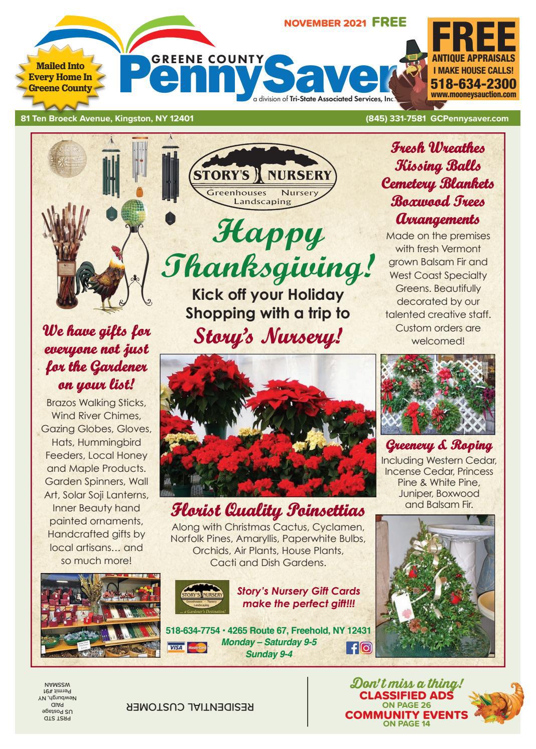 Greene County Pennysaver - November 2021 by ColorPage Marketing and ...