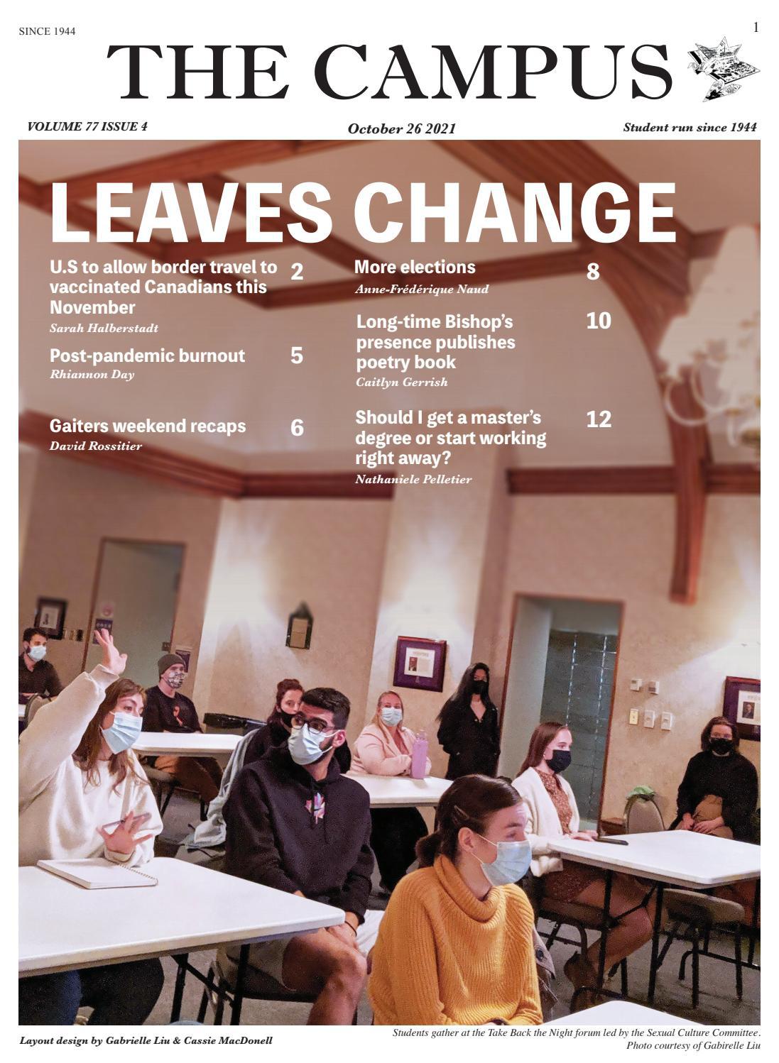 The Campus - October 26th 21' by The Campus Newspaper - Issuu