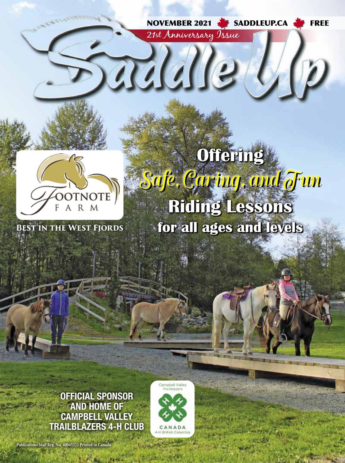 Saddle Up November 2021 by Saddle Up magazine - Issuu